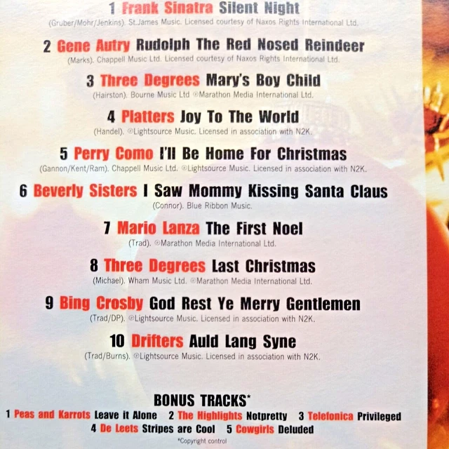 CHRISTMAS GOLD, CD, A The People Newspaper Promotion (1 Cd). £1.44 ...