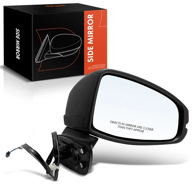 BLACK MIRROR WITH Power Glass Adjust for Honda Fit 2015-2020 Passenger ...