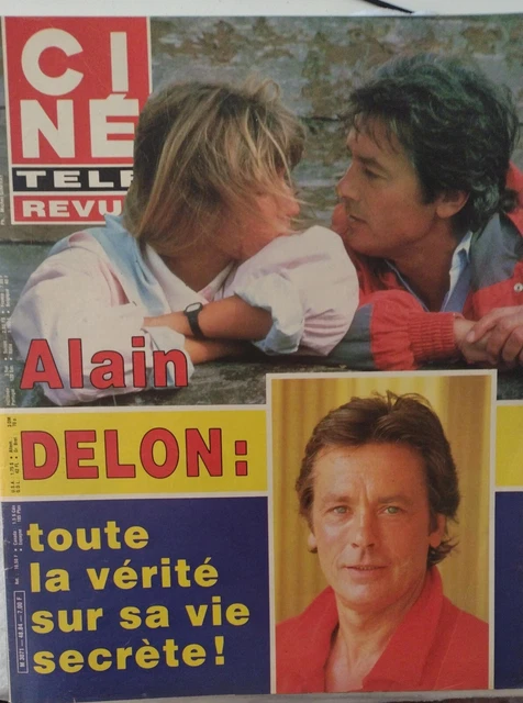 CINE REVUE/ SPECIAL Alain Delon - Timothy Patrick Murphy - Joe Dante / 11 84 EUR 10,00 - PicClick FR