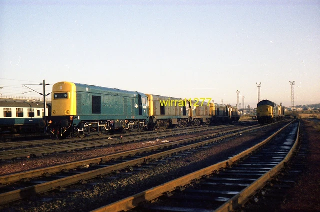 ORIGINAL RAILWAY PHOTOGRAPHIC negative Class 20 20139? At Polmadie £2. ...