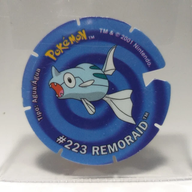POKÉMON VOA TAZO volador #223 REMORAID Chipicao 2ª Série #65 Portugal 2001 EUR 9,99 - PicClick IT