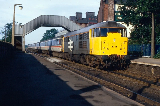 35MM RAILWAY SLIDE | Class 31 | 31108 | Beeston | 1988 + copyright £4. ...