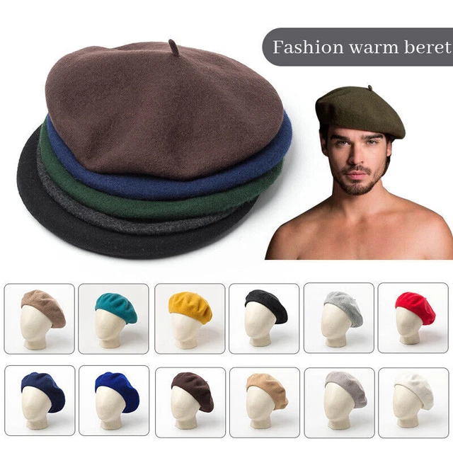 1PCS MEN COOL Mix Wool Military Special Force Army French Artist Hat ...