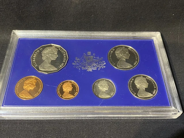 1981 ROYAL AUSTRALIAN Mint 6 Coin Proof Set NEUF EUR 40,00 - PicClick FR
