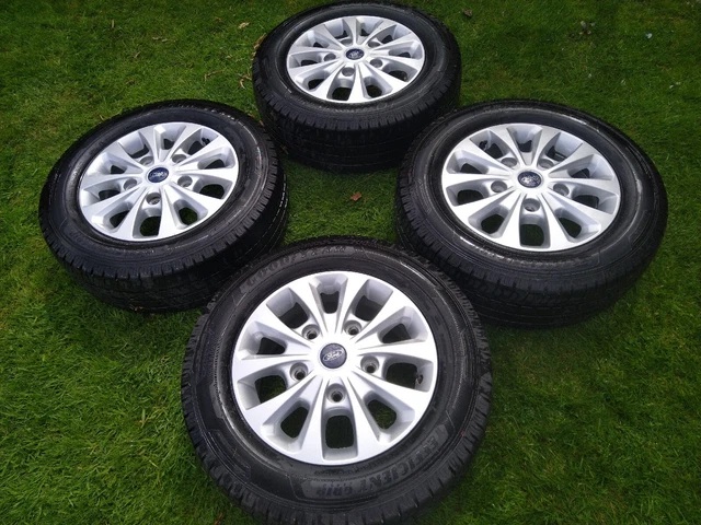 GENUINE FORD TRANSIT Custom Alloy Wheels With goodyear Tyres, £600.00 ...