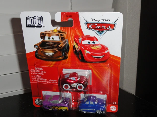 DISNEY PIXAR CARS 2022 MINI RACERS RAMONE, CRUISIN' McQUEEN & DOC ...