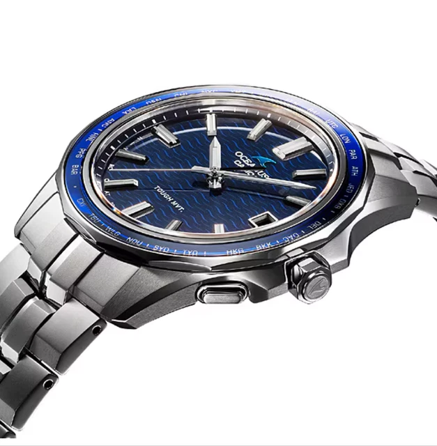 CASIO OCEANUS OCW-S400-2AJF Manta titanium solar radio bluetooth Japan ...