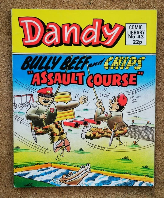 DANDY MINI PICTURE Story Comic Library #043 BULLY BEEF & CHIPS Assault ...