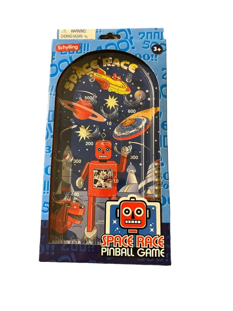 SCHYLLING SPACE RACE Robot Classic Pinball Toy Handheld Game 2013 NIB ...