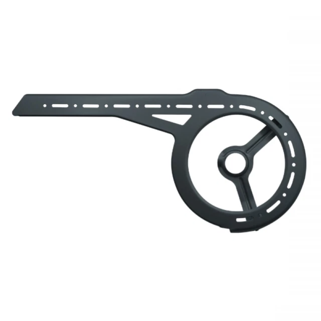 CARTER PARE-CHAÎNE GARDE-CHAÎNE Pour Vélo Triplex Acier Noir Pédalier ...