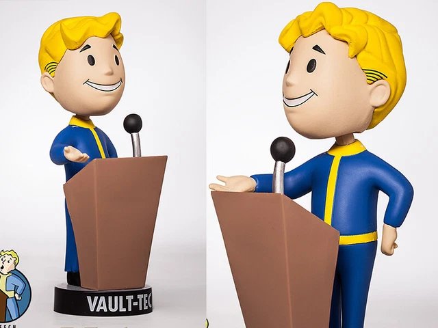 SPEECH VAULT-BOY FALLOUT 4 Bobble Head Series 2 Action Figure Anime Toy ...