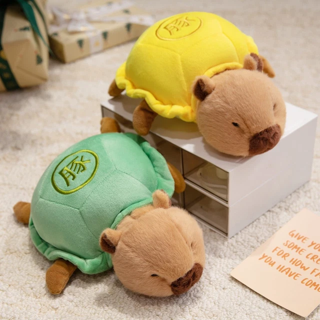 CREATIVE TURTLE SHAPED Capybara Cartoon Detachable Plush Toy Pillow For ...