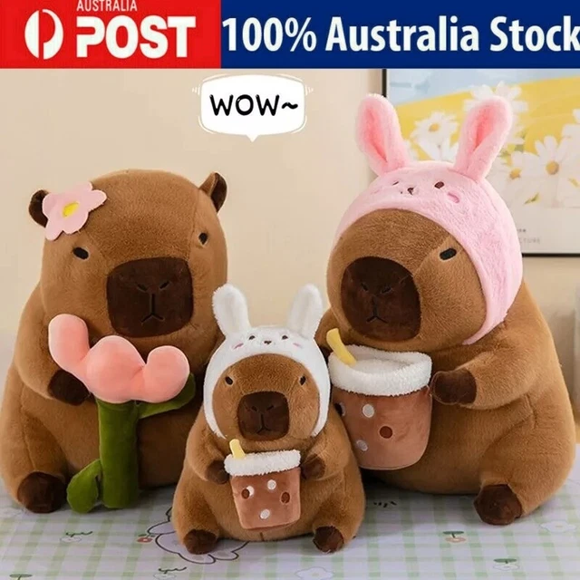 SIMULATION CAPYBARA PLUSH Cartoon Capybara Stuffed Animal Doll Toy ...