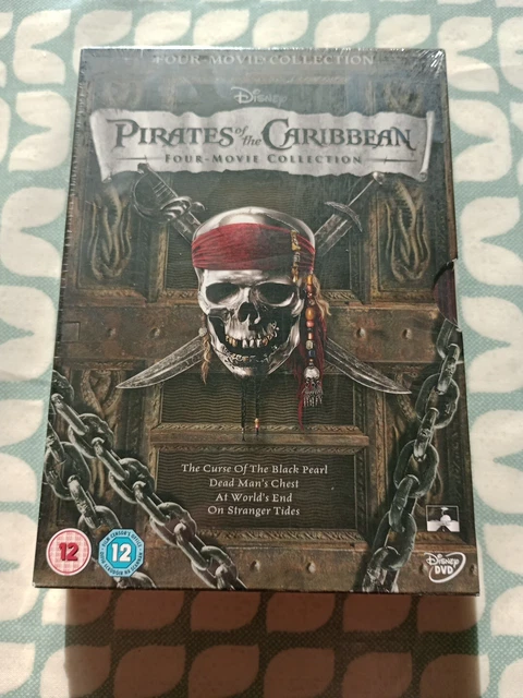 PIRATES OF THE Caribbean 1-4 (Box Set) (DVD, 2011) Still Shrink-wrapped ...