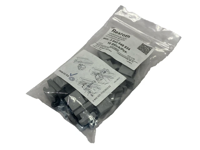 BOSCH REXROTH 3842548834 Variofix Block 10 Grau Verpackung Von 10 EUR ...
