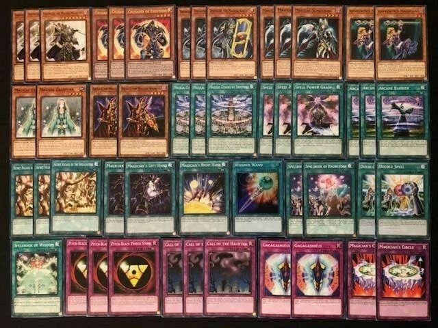 YUGIOH ENDYMION DECK- Spellcaster- Magical Citadel- Apprentice Magician ...