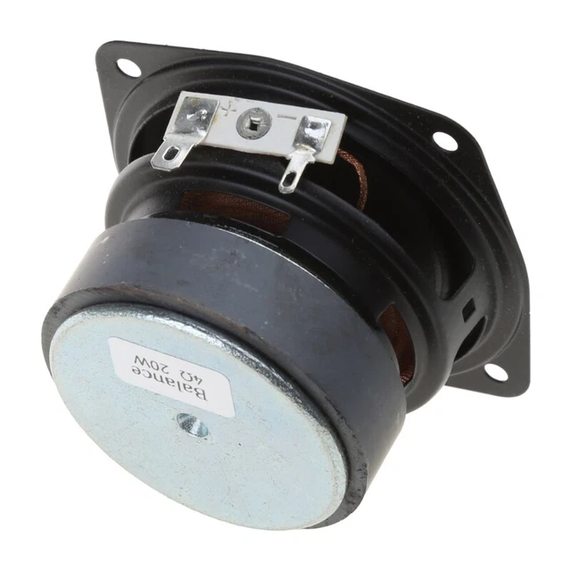 89MM SPEAKER SQUARE & Inner Magnet- 4Ω 20W for Electronics 3inch HIFI ...