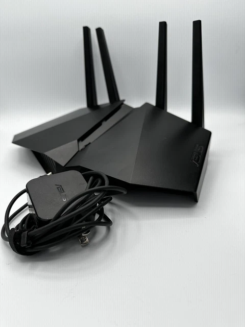 ASUS RT-AX82U AX5400 Dual-Band WiFi 6 Gaming Router With Power Cord $52 ...