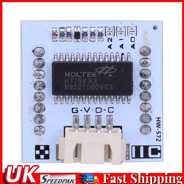 HT16K33 DOT MATRIX Display Board I2C LED Matrix Display Module Board for Arduino £8.75 - PicClick UK