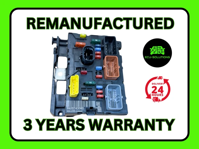 REMANUFACTURED PEUGEOT CITROEN Bsm Engine Bay Fuse Box 9659742080 £114. ...