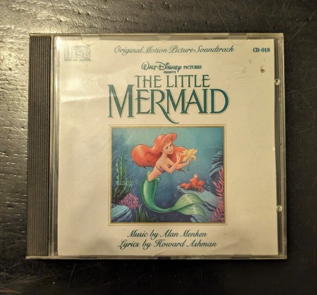 THE LITTLE MERMAID Original Motion Picture Soundtrack CD - Disney ...