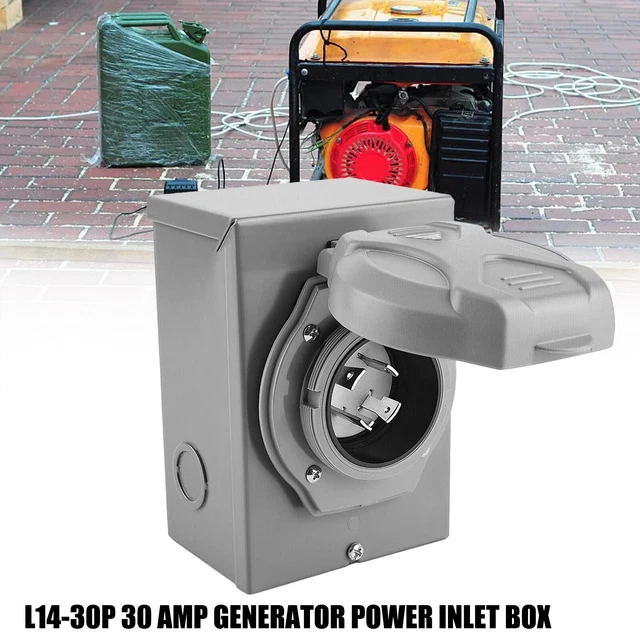 HEAVY DUTY MICTUNING For 30A 50A Generator Power Entry Box Power Panel ...