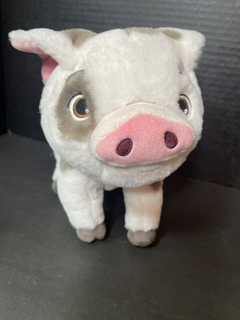 DISNEY STORE MOANA Pua Pet Pig Stuffed Animal Plush 10" Toy Authentic ...