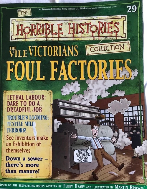 THE HORRIBLE HISTORIES Collection Magazine #29 Vile Victorians Foul ...
