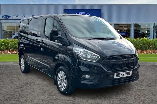 2022 FORD TRANSIT Custom 300 Limited L1 SWB Double Cab In Van FWD 2.0 ...