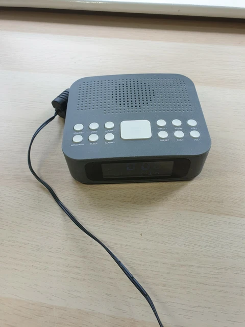 TESCO FM DAB Digital Clock Radio - DCR1401G £14.99 - PicClick UK