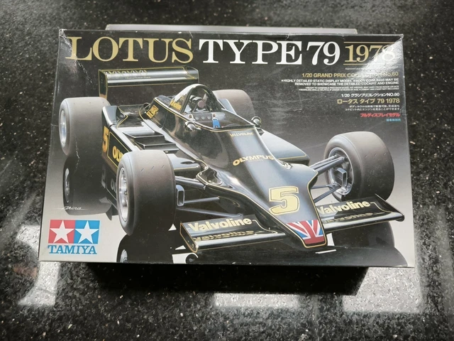 TAMIYA LOTUS TYPE 79 Grand Prix Collection Model Kit 1978 1:20 Scale £ ...