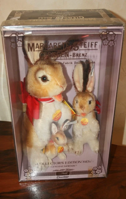 STEIFF COLLECTORS EDITION Oster-Hasen Rabbit Extrem Selten Original Box ...
