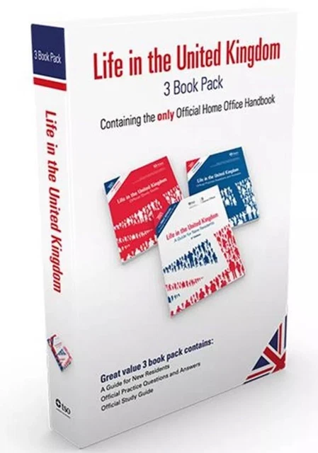 LIFE IN THE UK Test 2024 Latest Collection 3 Books Set TSO Official ...