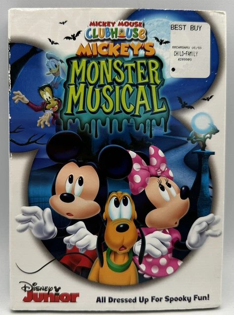 MICKEY’S MONSTER MUSICAL DVD Widescreen Mickey Mouse Clubhouse Disney ...