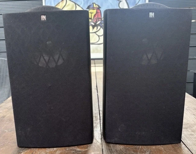 KEF Q SERIES 2.0 Channel Wired Bookshelf Speakers Pair Black Banana ...