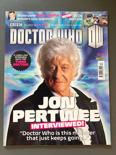 DOCTOR WHO MAGAZINE #457 2013 Steven Moffat Jon Pertwee EUR 5,78 ...