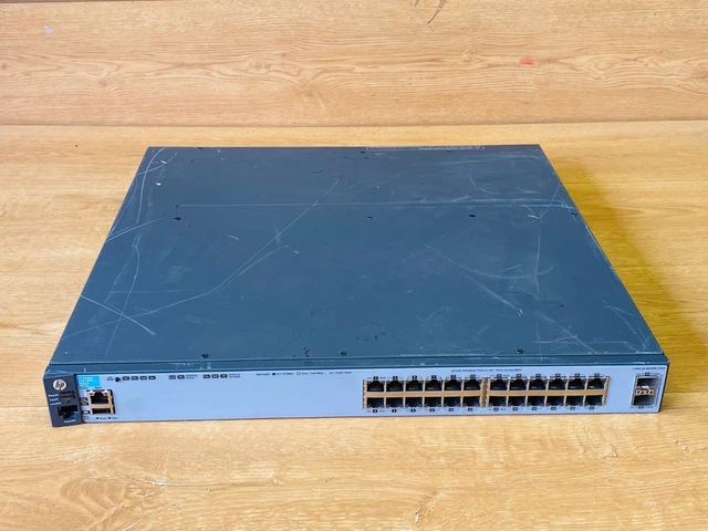 HP PROCURVE J9625A 2620-24-PoE 24 Port Gigabit Switch w/ Dual PSU £126. ...
