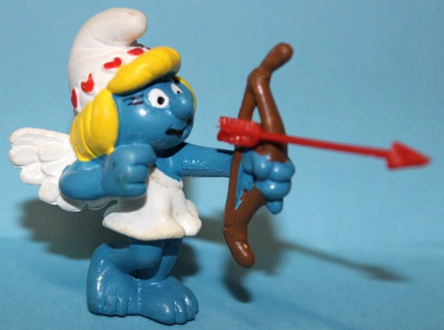 SCHLEICH® SCHLUMPF SCHLUMPFINE Amor Love Puffi Pitufo Schtroumpf Smurf ...