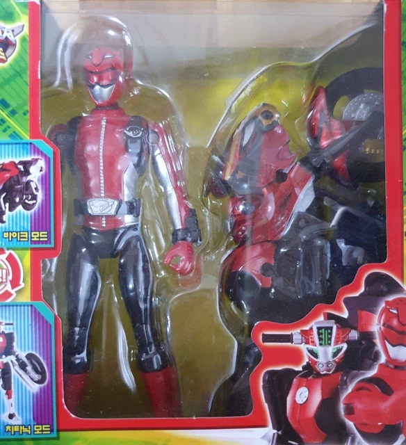 BANDAI TOKUMEI SENTAI Go-Busters Power Rangers RED BUSTER CHEEDA NICK ...