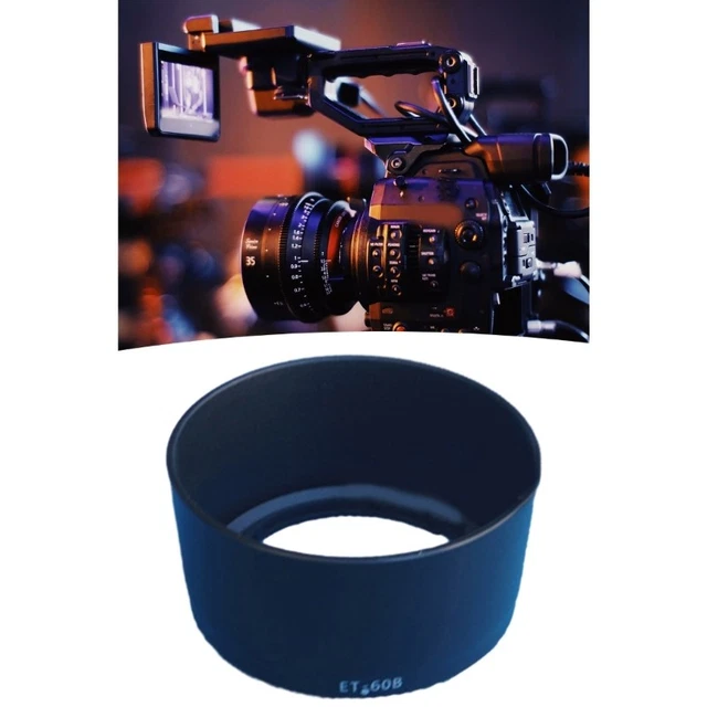 REVERSIBLE LENS SHADE Replacement for RF-S 55-210mm F5-7.1 IS Lens ...