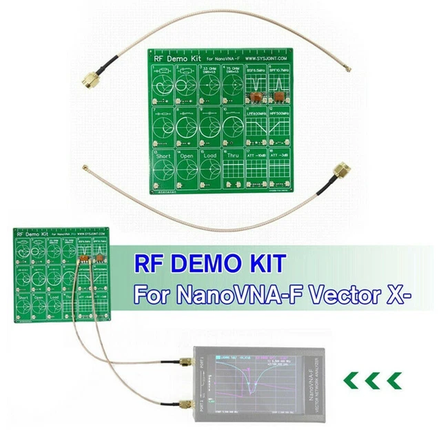 RF TEST BOARD for NanoVNA Vector Network Analyzer Demo Kit (73 ...