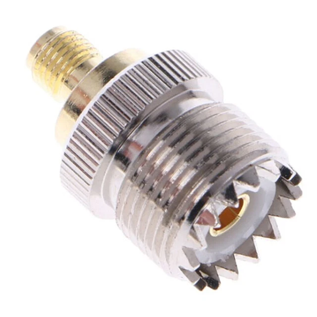 1PC M TYPE Female SL16-K/SMA-K to SO-239 PL259 Female RF Adapter ...