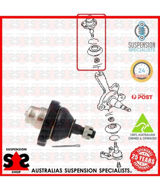 UPPER FRONT AXLE Ball Joint Suit NISSAN Navara (D21) 2.4 4x4 NAVARA (D21) EUR 31,98 - PicClick FR