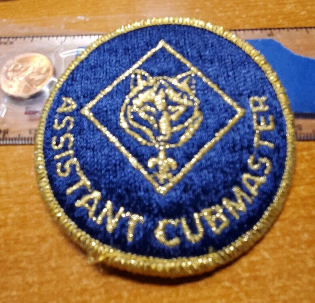 BSA PACK CUBMASTER Position Patch, Gold Myl. 1973-83 [moww] $7.99 ...