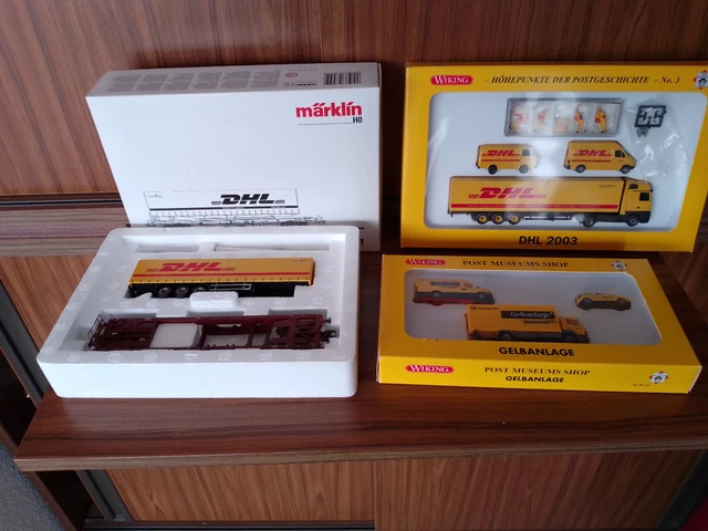 MÄRKLIN DHL GÜTERWAGEN 47451, Wiking DHL Auto, LKW ,Post EUR 8,50 - PicClick DE
