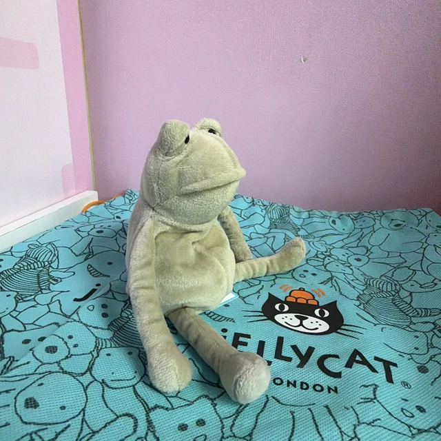 JELLYCAT LITTLE FERGUS Frog Heritage Collection Retired £52.70 ...