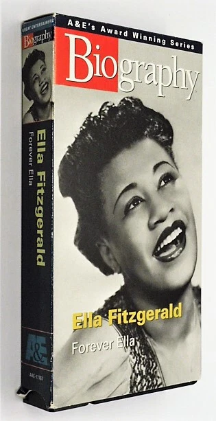 ELLA FITZGERALD FOREVER VHS A&E Biography OOP Rare & Hard To Find Jazz ...