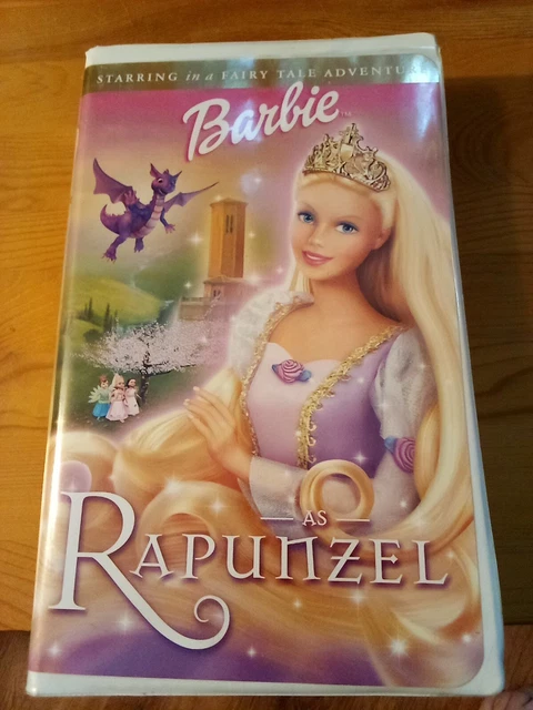 BARBIE AS RAPUNZEL (VHS, 2002) £6.61 - PicClick UK
