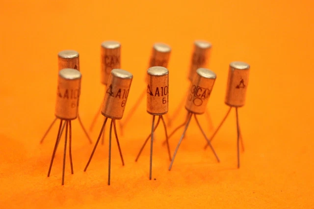 2SA103 GENIUNE MATSUSHITA GERMANIUM PNP TRANSISTOR (excellent for FUZZ ...