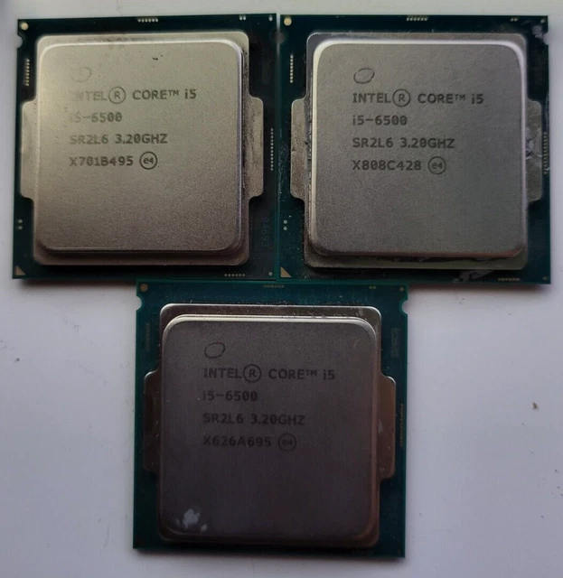 INTEL CORE I5-6500 SR2L6 3.20 GHz QuadCore 6MB Cache DESKTOP CPU SOCKET LGA 1151 $65.99 ...